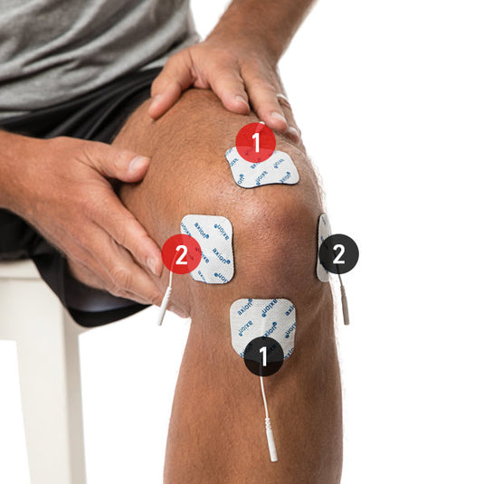 Terapia TENS para el dolor de rodilla | axion – axion GmbH